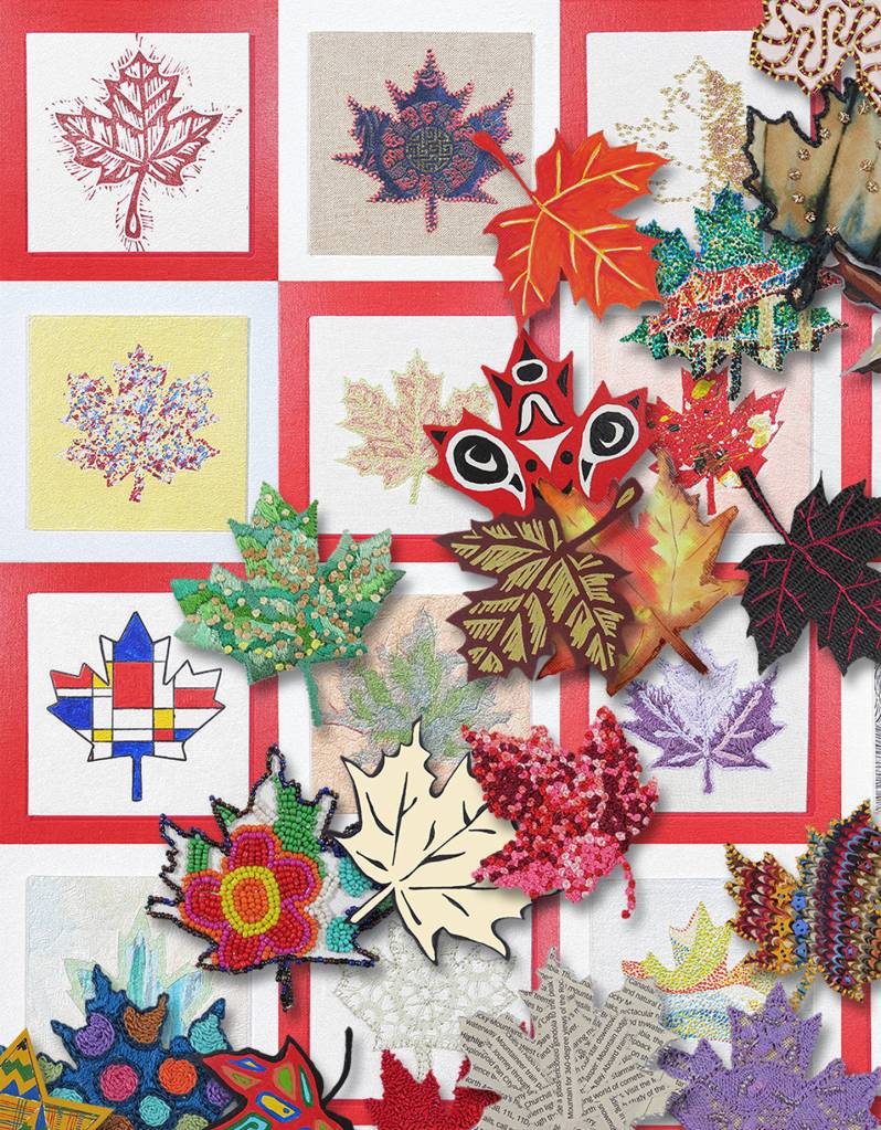 150 maple leaves at the Nelson Public Library | Nelson Star